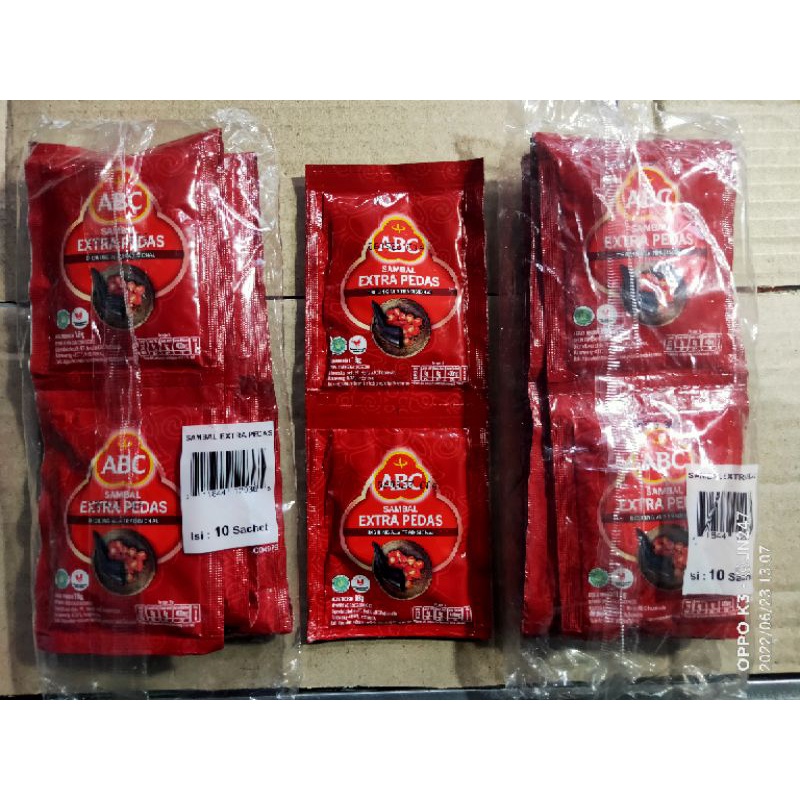 Extra Spicy Sambal ABC Sachet 18gr | Shopee Philippines