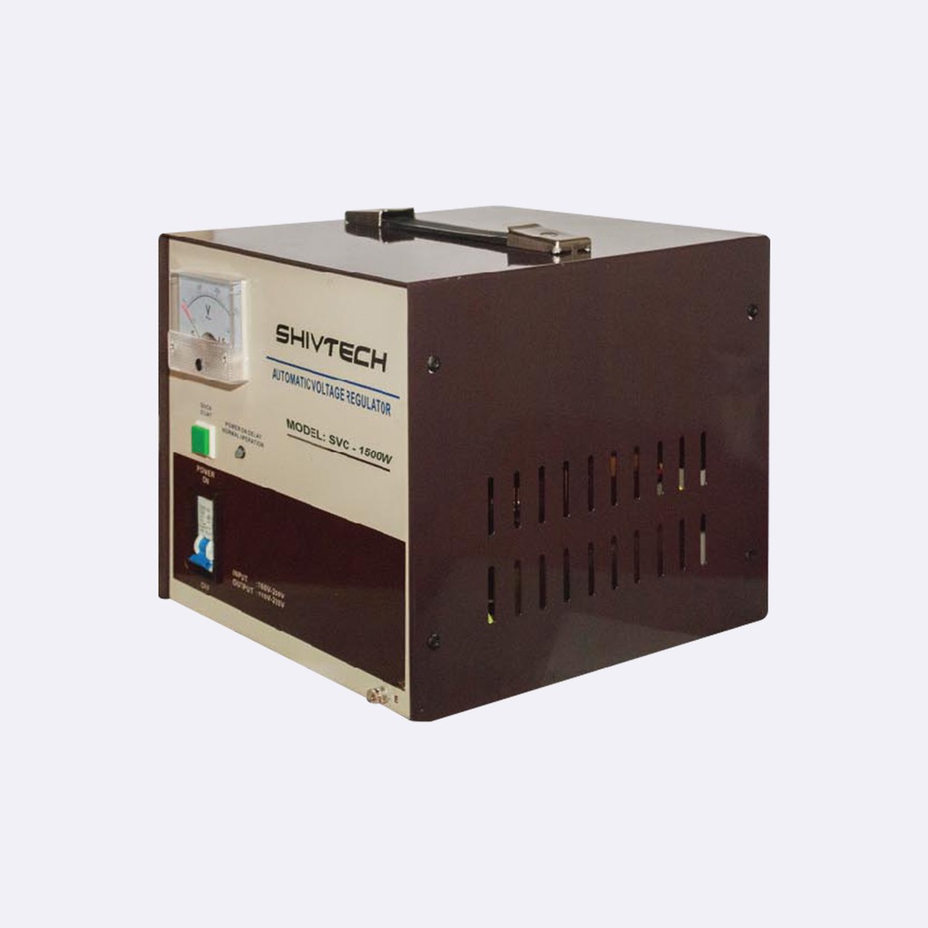 Shivtech SVC-1500W / 1500W AVR(Automatic Voltage Regulator) | Shopee ...