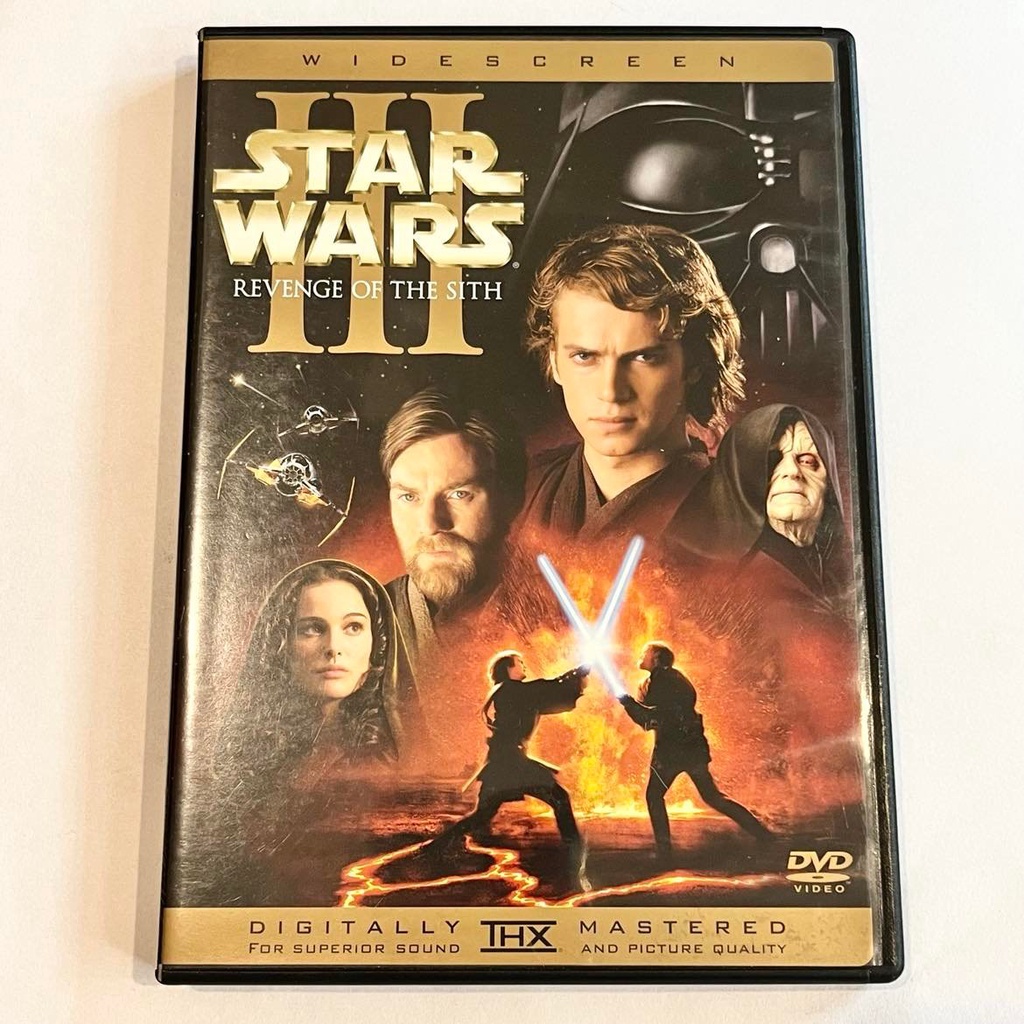 Star Wars: Episode III - Revenge of the Sith DVD (Used) (Mint) | Shopee ...