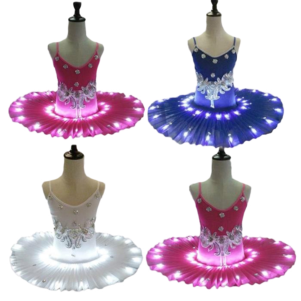 Lolanta Adult Kids Led Camisole Skirted Leotards Swan Dance Ballet ...