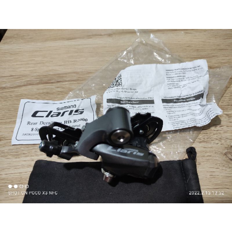 Shimano Claris 8 speed RD for roadbike, NO BOX | Shopee Philippines