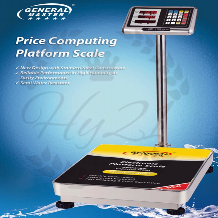 General Master 300kg Digital Scale Electronic Platform Scale Heavy Duty ...