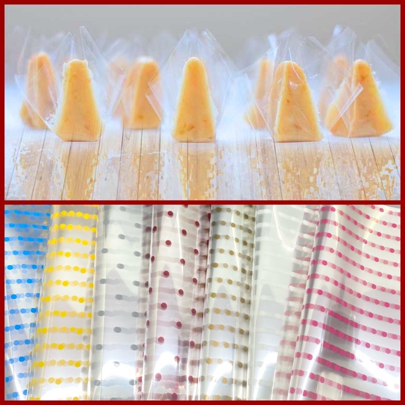 6 x 6” | Printed Cello Sheet | Yema Pastillas Wrapper | Shopee Philippines