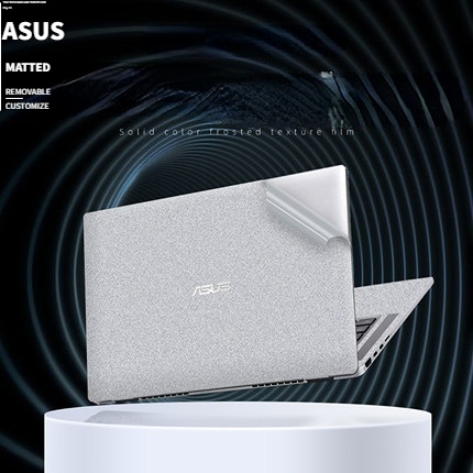 Personalized Customized Vinly Self Adhesive Sticker Laptop Matte silver ...