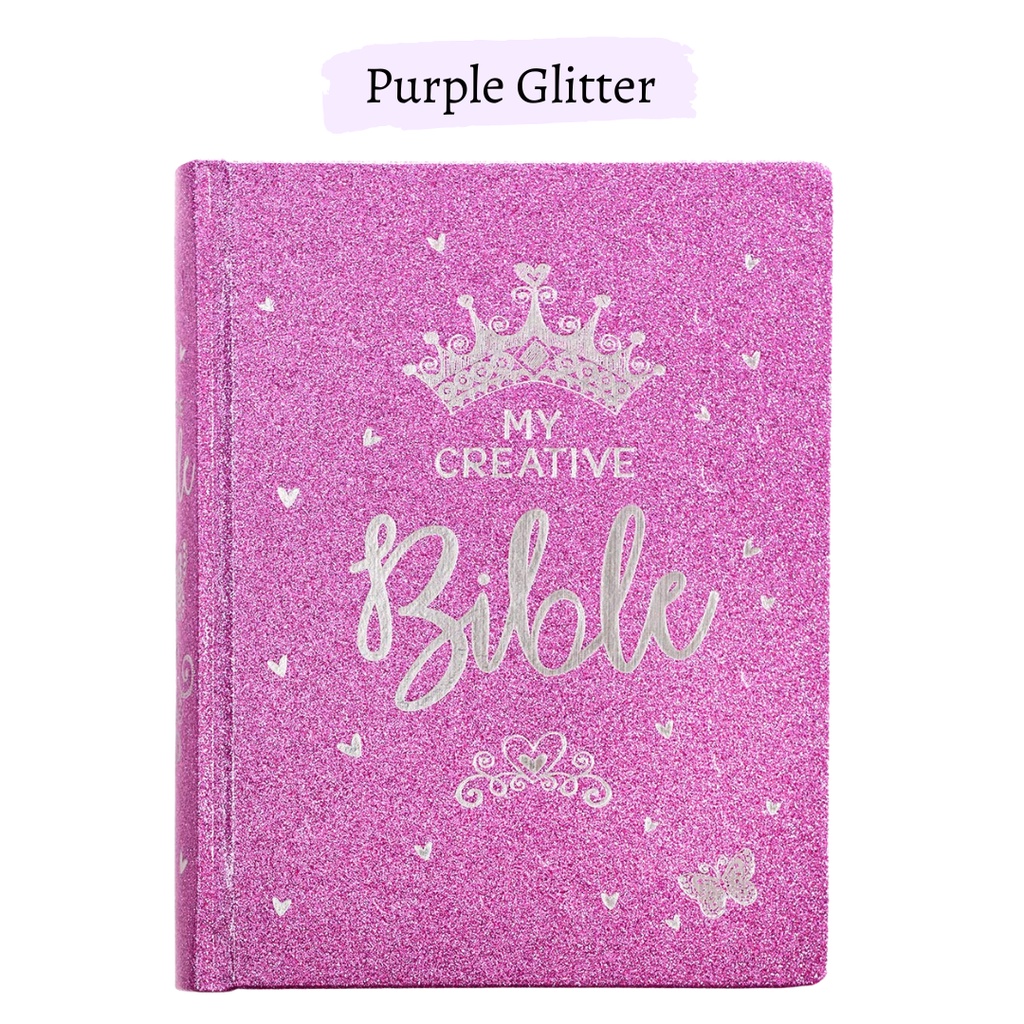 ESV Bible My Creative Bible For Girls Pink Purple Illustrated Coloring ...