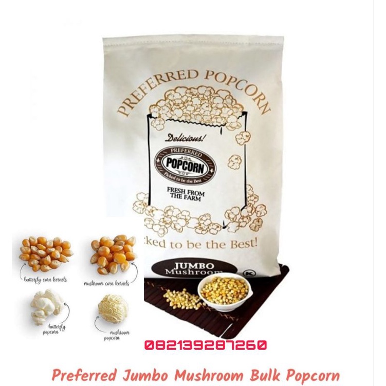 Jumbo Mushroom Popcorn Corn 1kg | Shopee Philippines