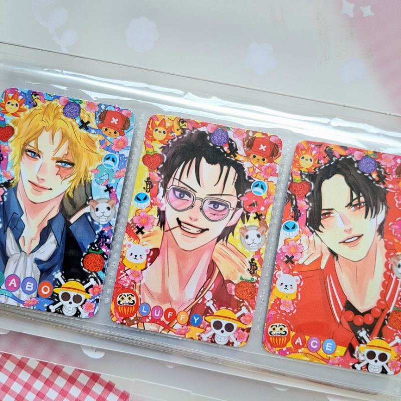 One piece deco Photocard by onintwin/keychain one piece deco | Shopee ...