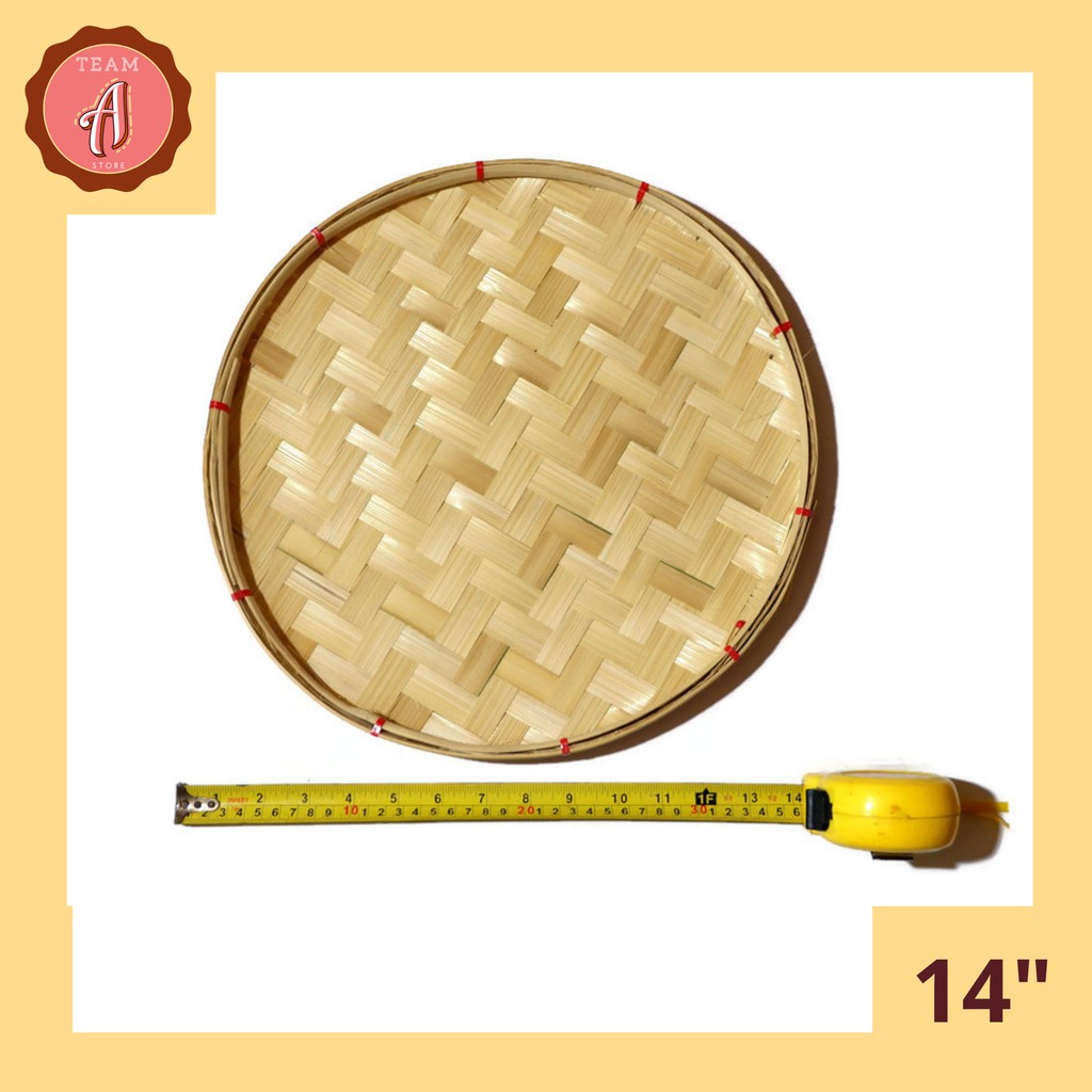 10 pcs. 14 Inch Medium Bilao - Locally Produced Food Tray | Shopee ...