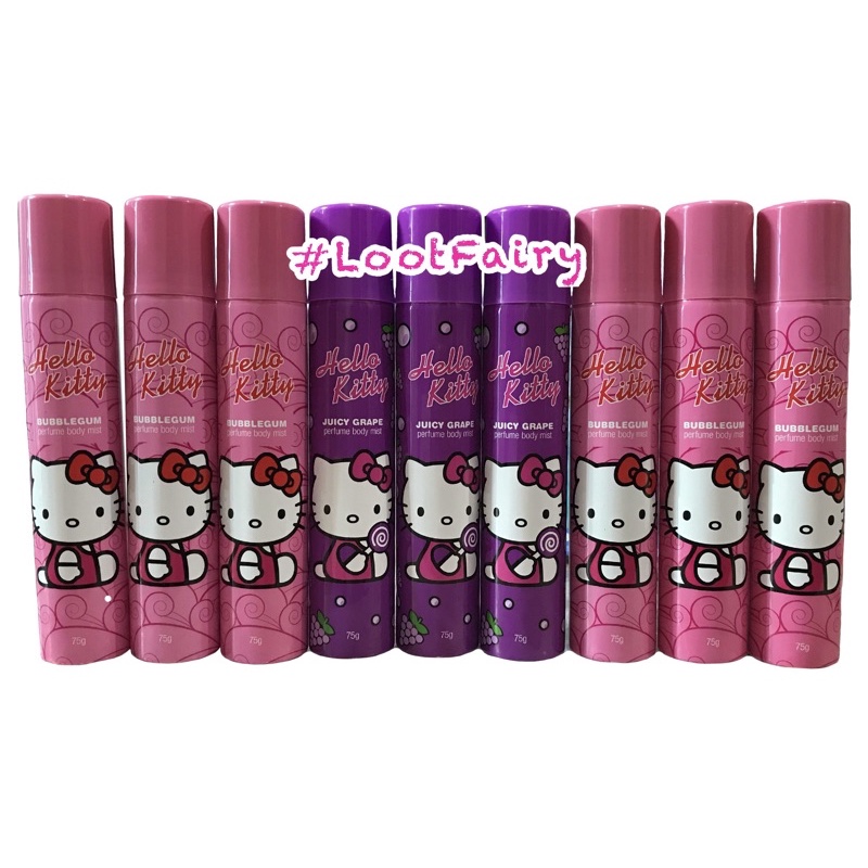 Hello Kitty Body Mist Spray 75g | Shopee Philippines