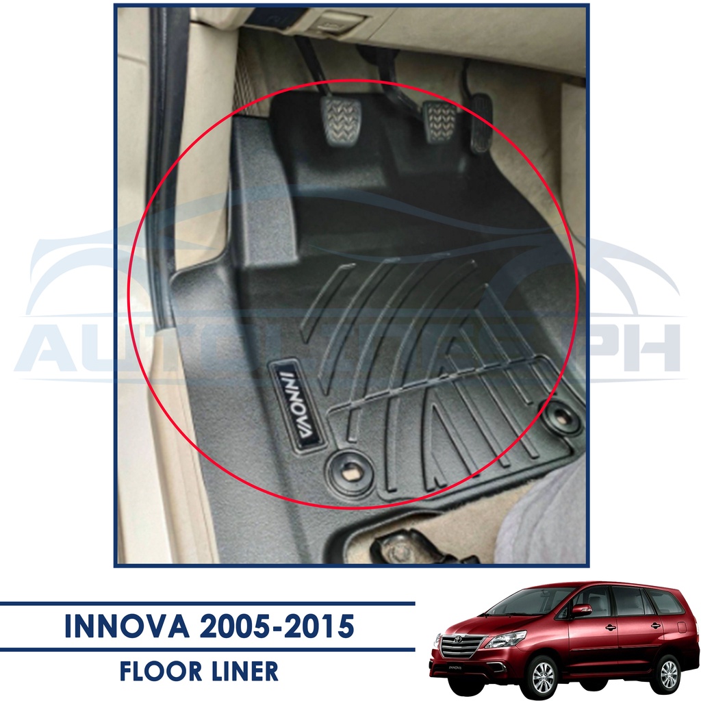 INNOVA 2005 - 2015 FLOOR LINER DEEP DISH MATTING | Shopee Philippines