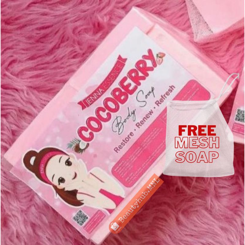 ORIGINAL 1Kg 10pcs in 1pack Cocoberry Soap By Jenna Essence Authentic ...
