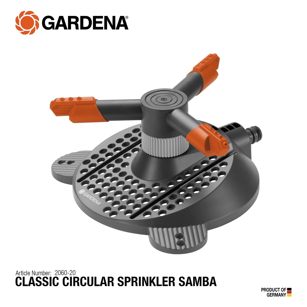 GARDENA Classic Circular Sprinkler Samba | Shopee Philippines