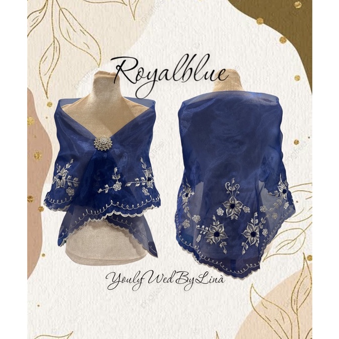 Filipiniana Alampay / Shawl (Embroidered) | Shopee Philippines