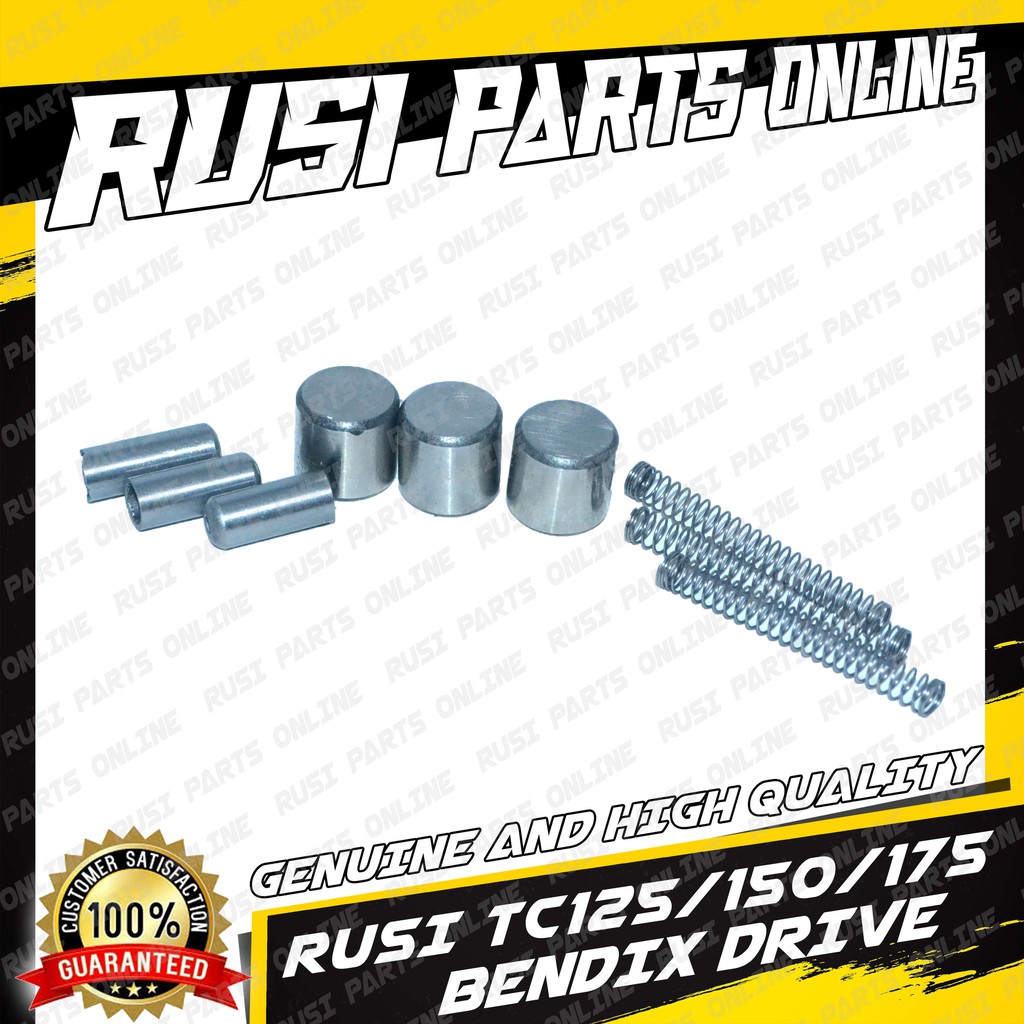 RUSI TC125/150/175 Bendix Drive Kit | Shopee Philippines