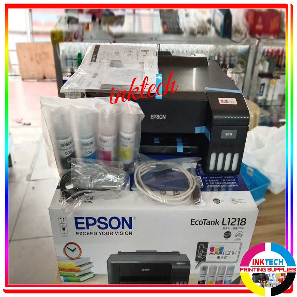 Epson L1218 Eco Tank Printer single function BRAND NEW with original ...