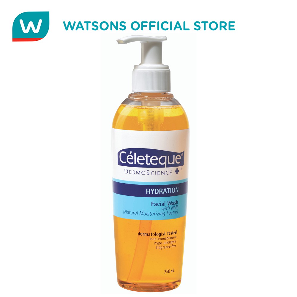 CELETEQUE Dermo Science Hydration Facial Wash 250ml | Shopee Philippines