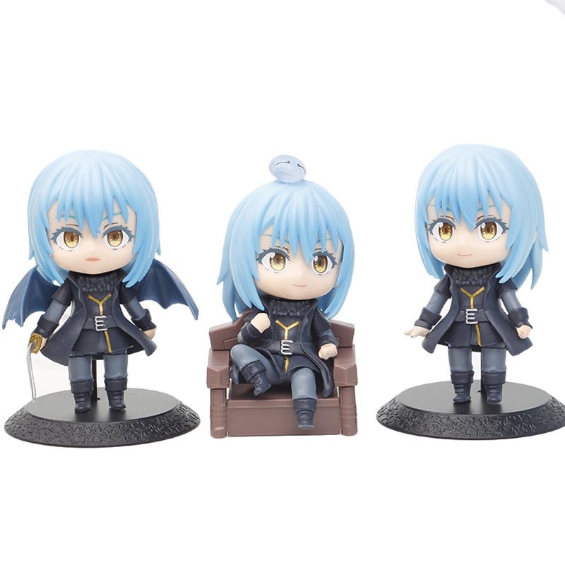 3pcs Rimuru Tempest Anime Figures Tensei Shitara Slime Datta Ken Model ...