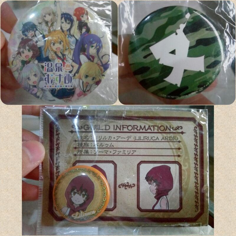 Assorted Anime Character Pins Set | Shopee Philippines