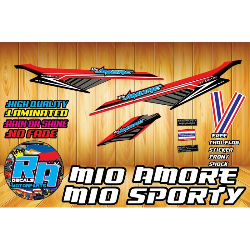 Mio Amore/ Mio Sporty Decals | Shopee Philippines