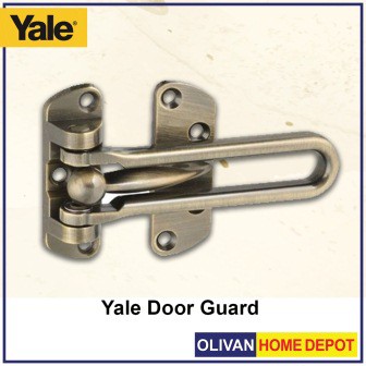 YALE Heavy Duty Security Door Guard for Wooden Door V18L | Shopee ...