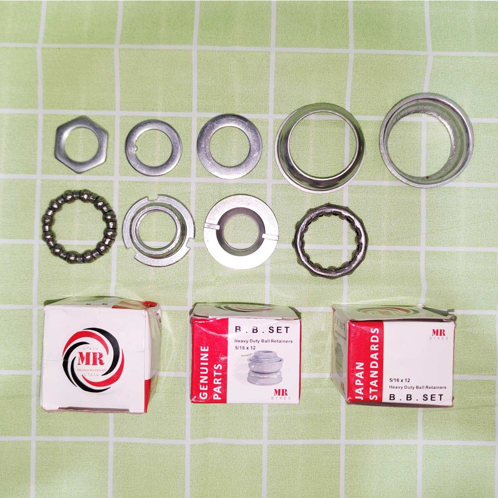 MR Bicycle BMX Bottom Bracket OPC Set BMX 5/16 x 12 | One Piece BB for ...