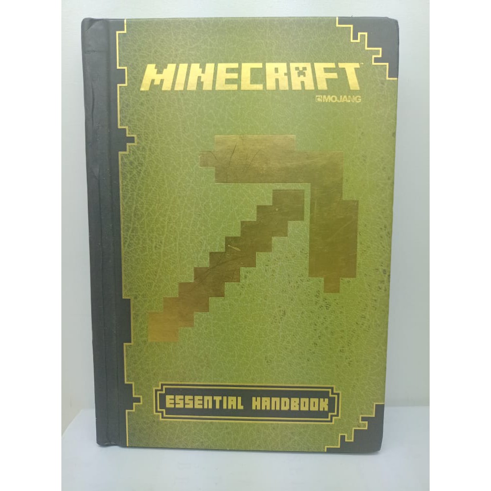 MINECRAFT: ESSENTIAL HANDBOOK (HARDCOVER) by: Stephanie Milton | Shopee ...