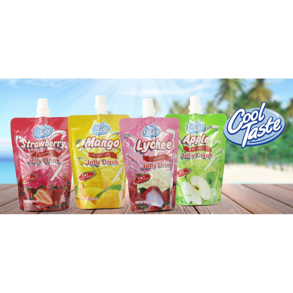 1 Box Assorted - 12pcs of Cool Taste Jelly Drinks - 160g | Shopee ...