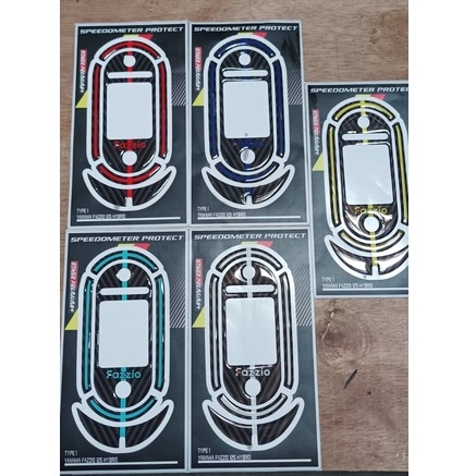 Scratch-resistant sticker Spido meter Speedometer Resin Embossed Yamaha ...