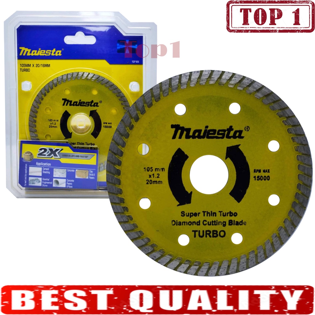 Majesta Diamond Cutting Disc 4inches for cement sheeting Concrete ...