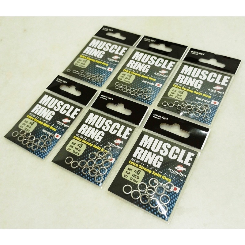Ichikawa Muscle Ring Extra Strong Split Ring | Shopee Philippines