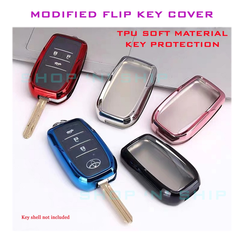 Modified Flip Key Cover High Quality Tpu case For Toyota / Isuzu Flip ...