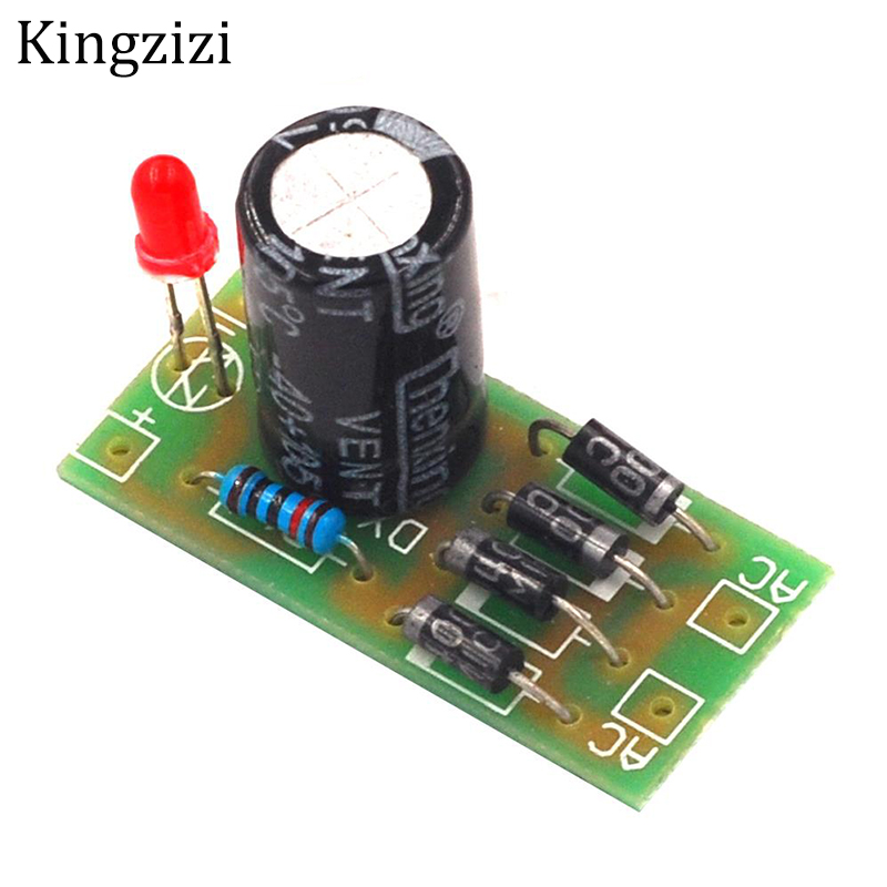 AC to DC power conversion module 1N4007 full bridge rectifier filter ...