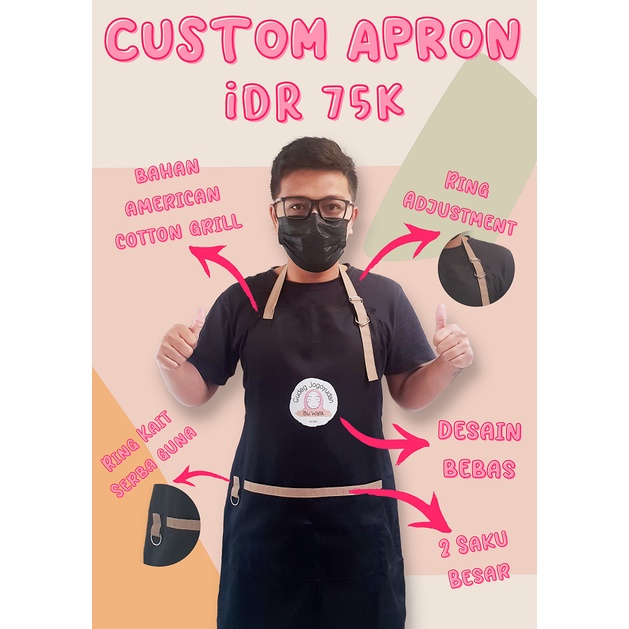 Apron APRON APRON APRON CUSTOM APRON BARISTA CUSTOM APRON CUSTOM ...