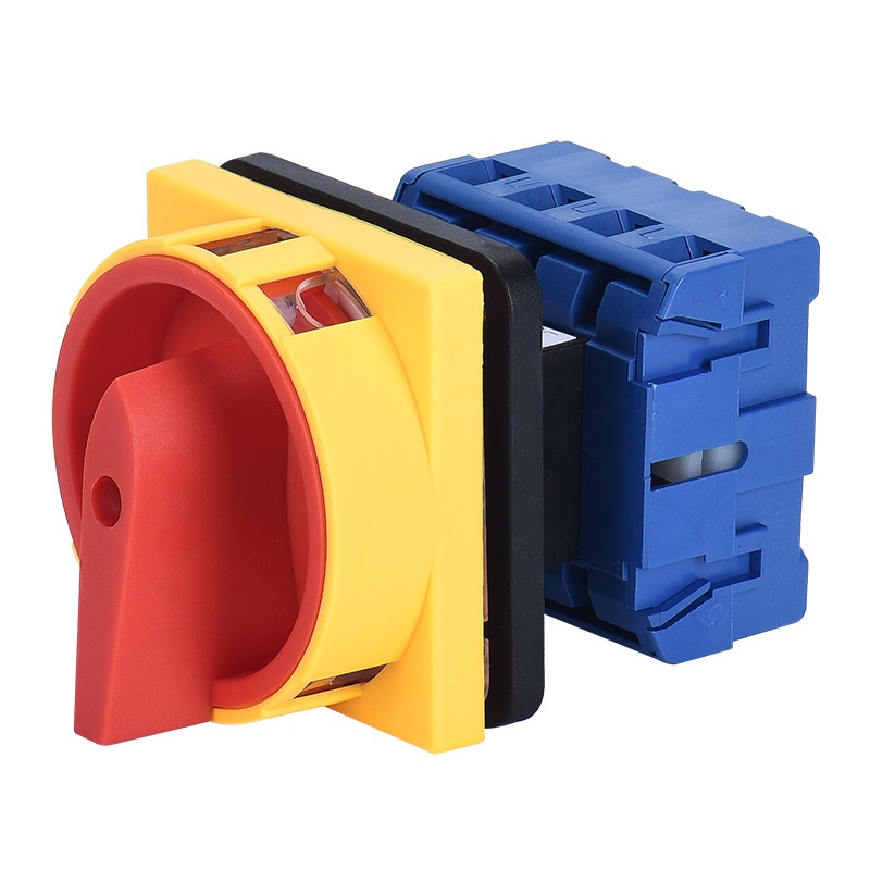 IP65 Padlock Rotary Isolator Cam Switch 20A OFF-ON 0-1 4 Poles 8 ...