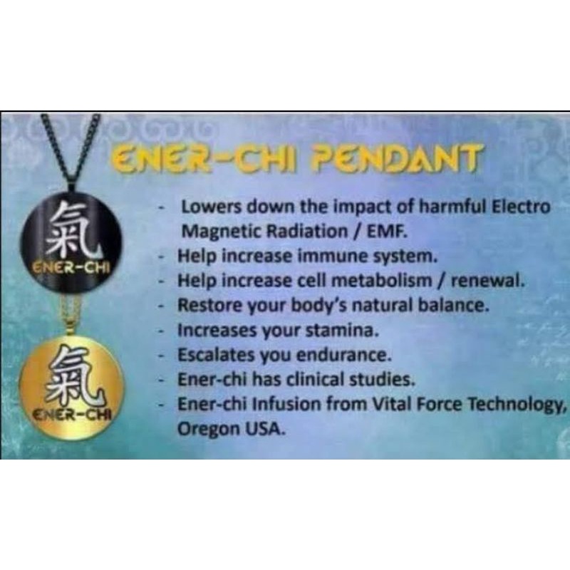 Ener-Chi Pendant (iProtect) | Shopee Philippines