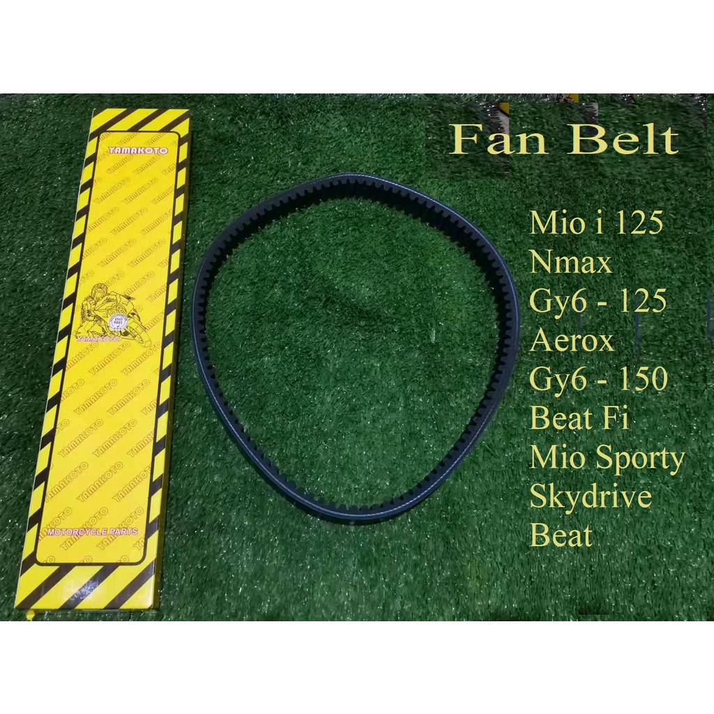 Yamakoto Fan Belt - Mio Sporty/Mio i 125/Beat Fi/Beat/Nmax/Aerox ...