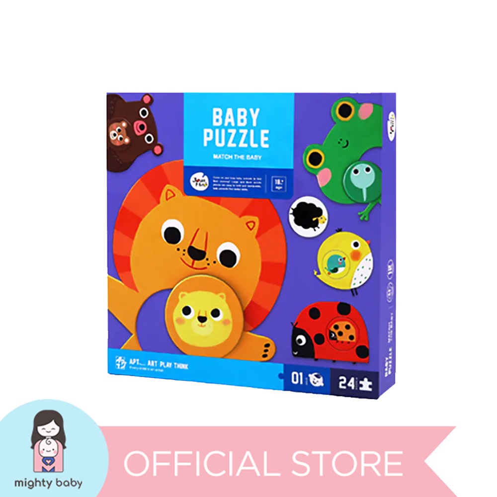 Joan Miro Baby Puzzle - Match The Baby (24 Pcs) | Shopee Philippines