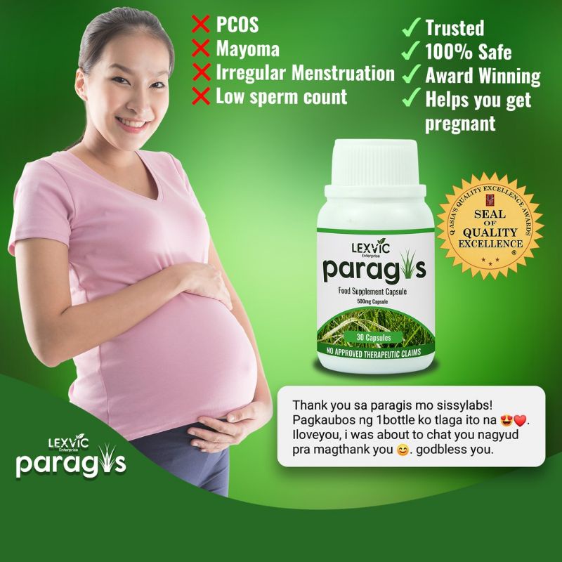 LexVic Paragis capsule original 500g 30 capsules PCOS Myoma Diabetes ...
