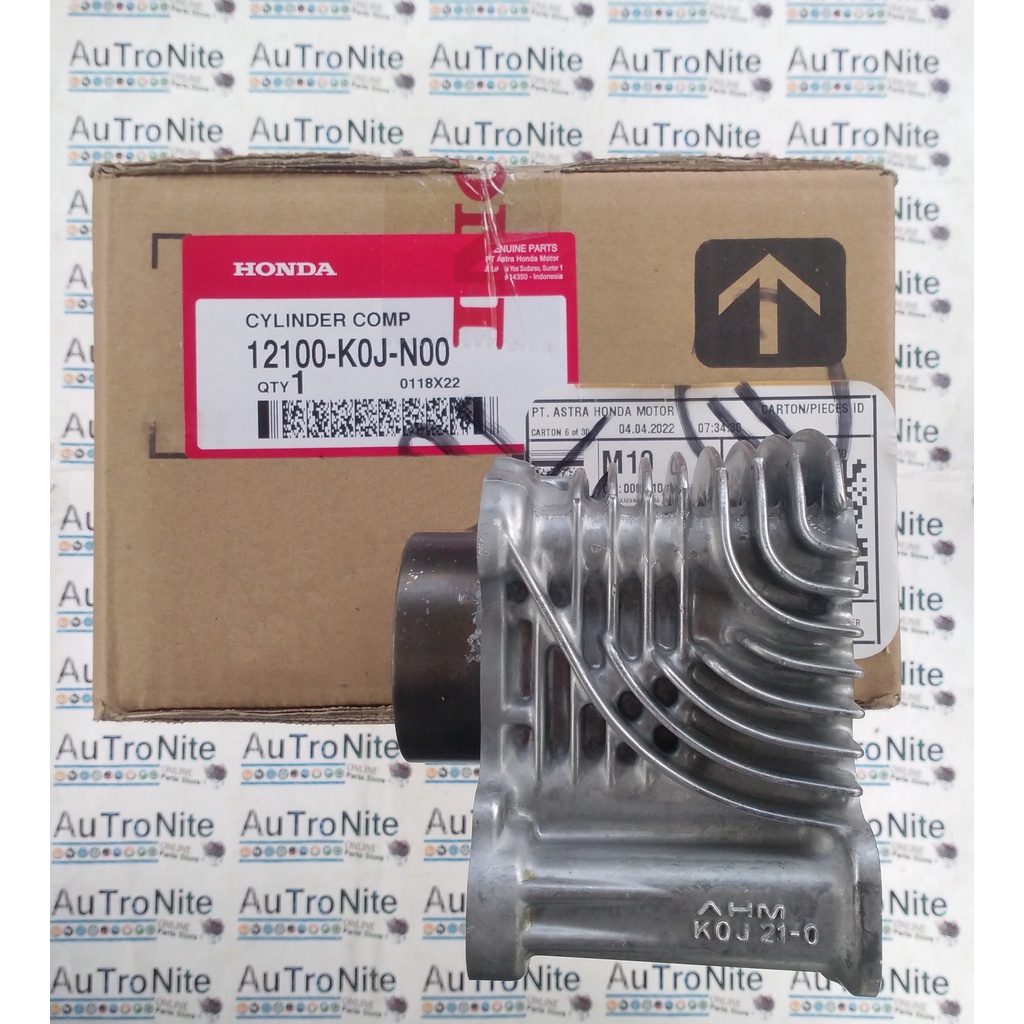 Cylinder Piston Boring Block Comp 12100-K0J-N00 Original Honda Genio ...
