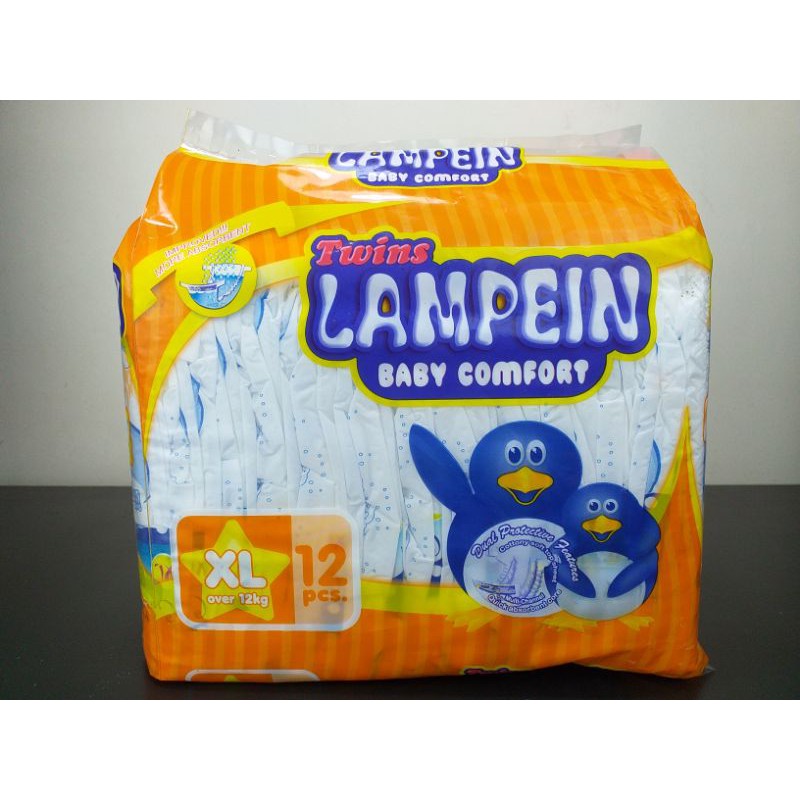Lampein Diaper XL x 12 | Shopee Philippines