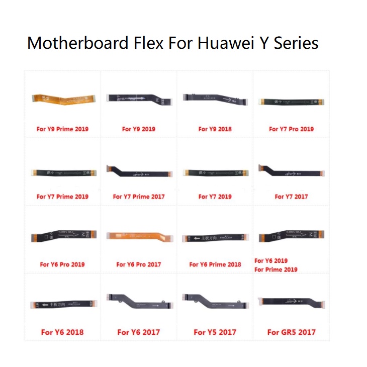 Motherboard Flex For HUAWEI Y7 Prime Y9 Y7 Y6 Prime Pro 2019 2018 Y5 GR5 2017 Mainboard Flex ...