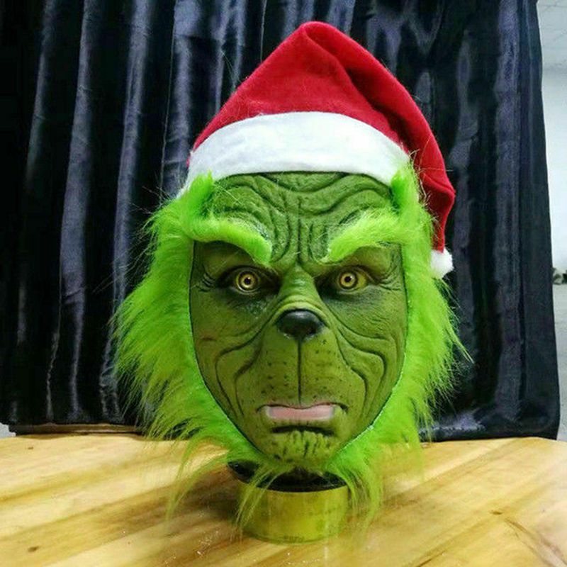 Rascal Green Adultfriendly Monster The Grinch Cosplay Mask Christmas ...