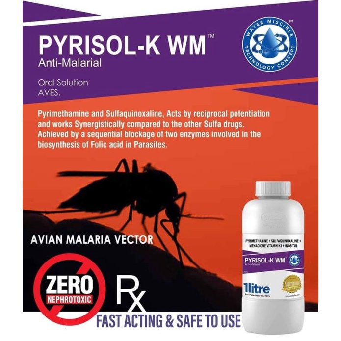 Pyrisol-K WM for Anti-Malaria (Water Miscible Formulation) 1 Liter ...