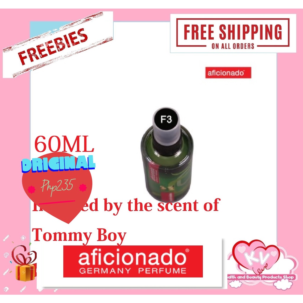 Aficionado F3 60ml Eau De Parfum for Men | Shopee Philippines