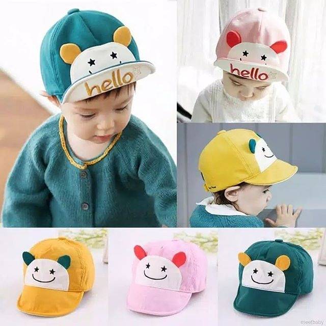 KATUN Children's Hat Imported Soft Cotton Cartoon Image | Shopee ...