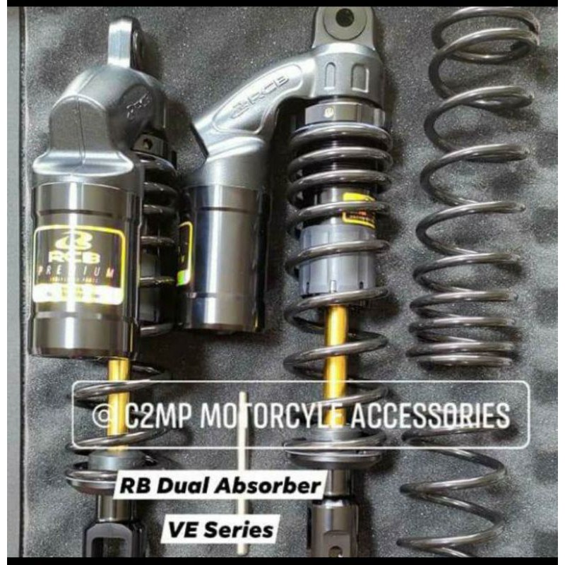 RCB Dual Shock Absorber VE Series Aerox / NMAX 2020 305mm | Shopee ...