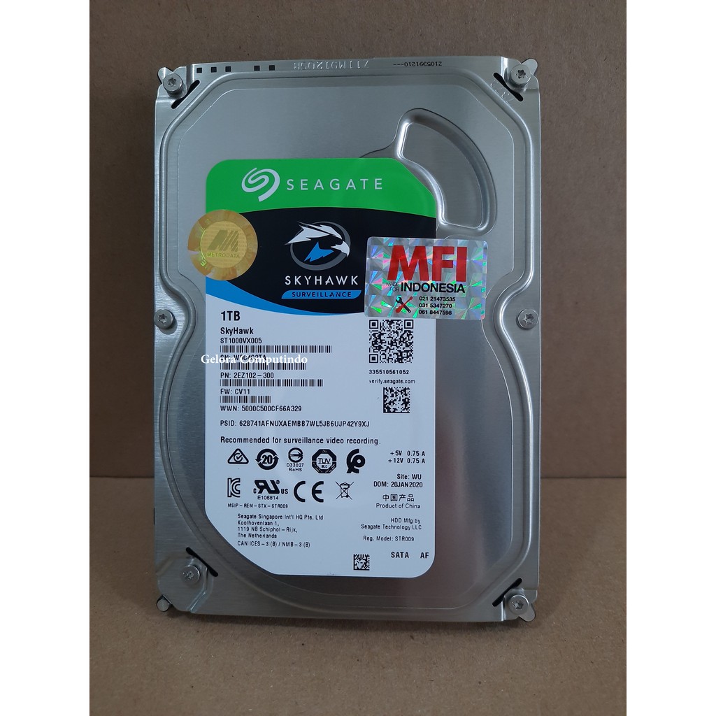 Seagate Skyhawk 1TB MFI CCTV HDD (Ori) | Shopee Philippines