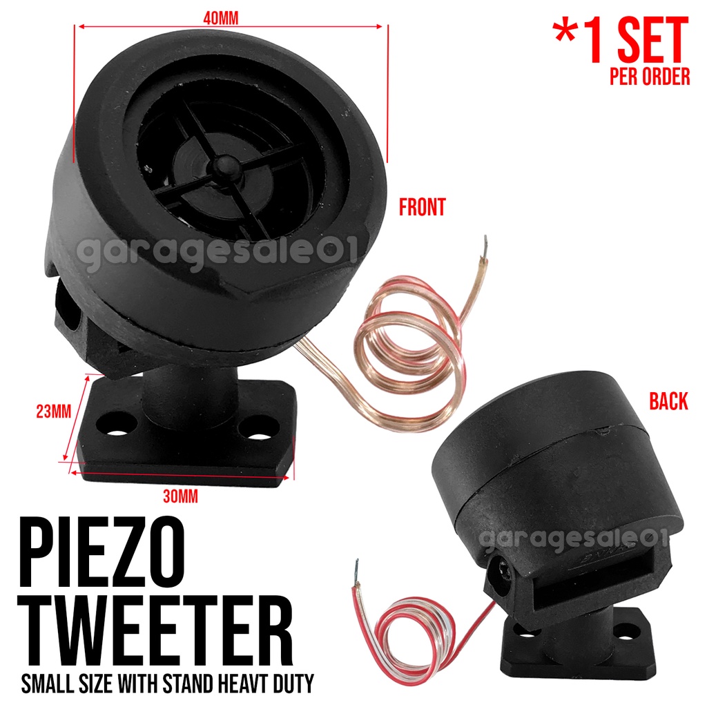 Small Pezo Tweeter With Stand (PAIR) | Shopee Philippines