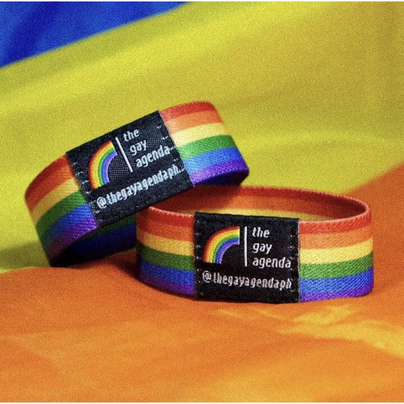 Rainbow Wristband | Rainbow Pride Bracelet LGBT | LOCAL | Shopee ...
