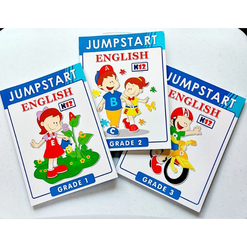 Jumpstart English Workbooks for Elementary Students Grade 1 to 3 ...